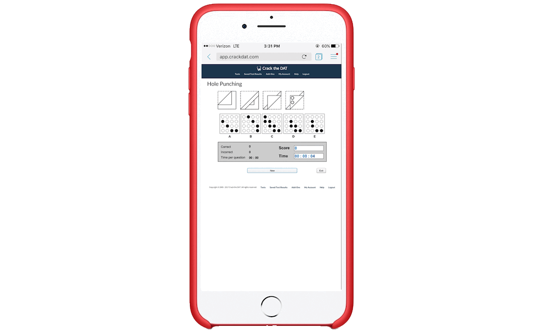 DAT Practice Tests & Dental Admission Test Preparation - Crack DAT